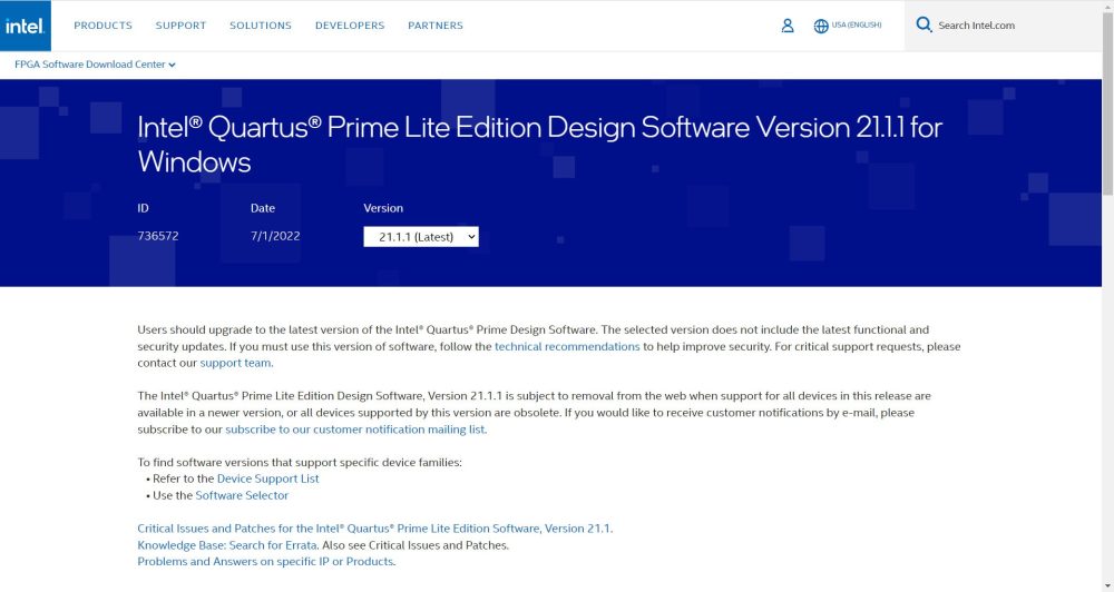 Intel製fpga統合開発環境 Quartus Primeをインストールする方法 Murasan Lab