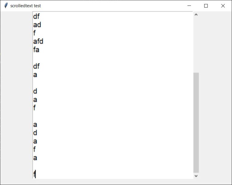 PythonでGUI作成 tkinterでScrolledTextウィジェットを使って複数行のテキスト入力エリアを作成する方法 | Murasan Lab