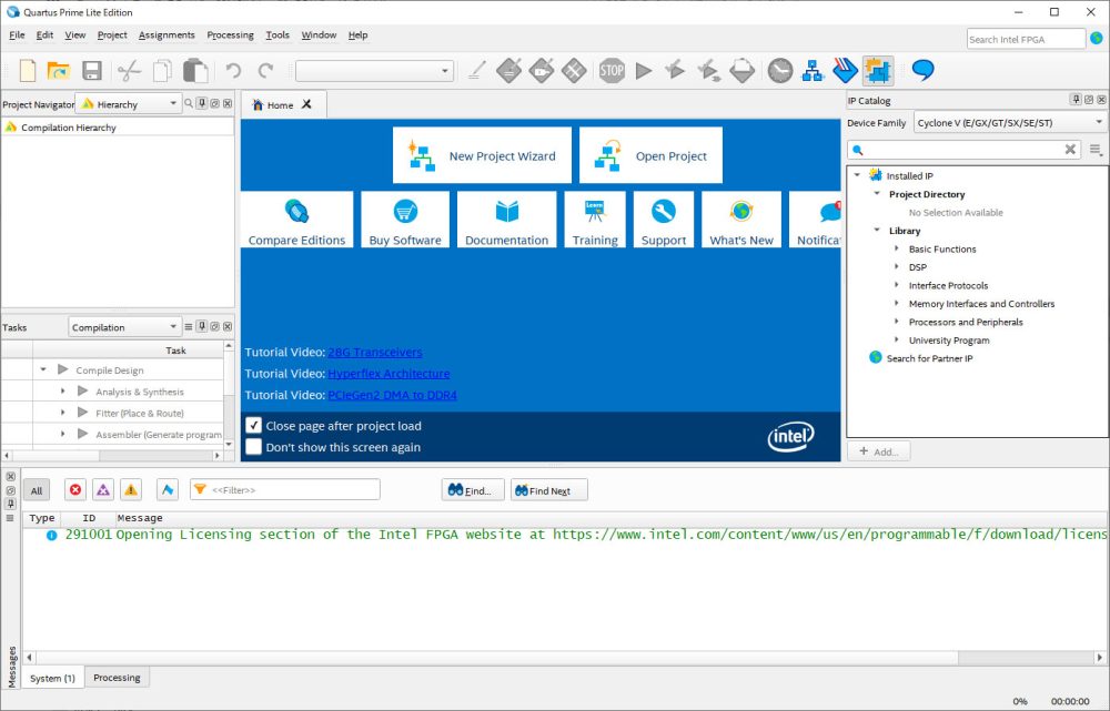 Intel製FPGA統合開発環境 Quartus Primeをインストールする方法 | Murasan Lab