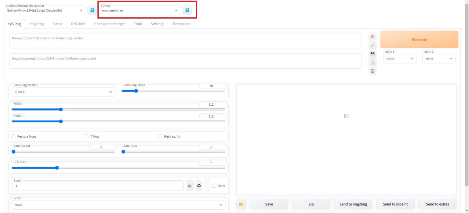 AUTOMATIC1111の設定内容を起動時に自動で読み込む方法 ｜ Stable Diffusion高機能Web UIの活用法 | Murasan Lab