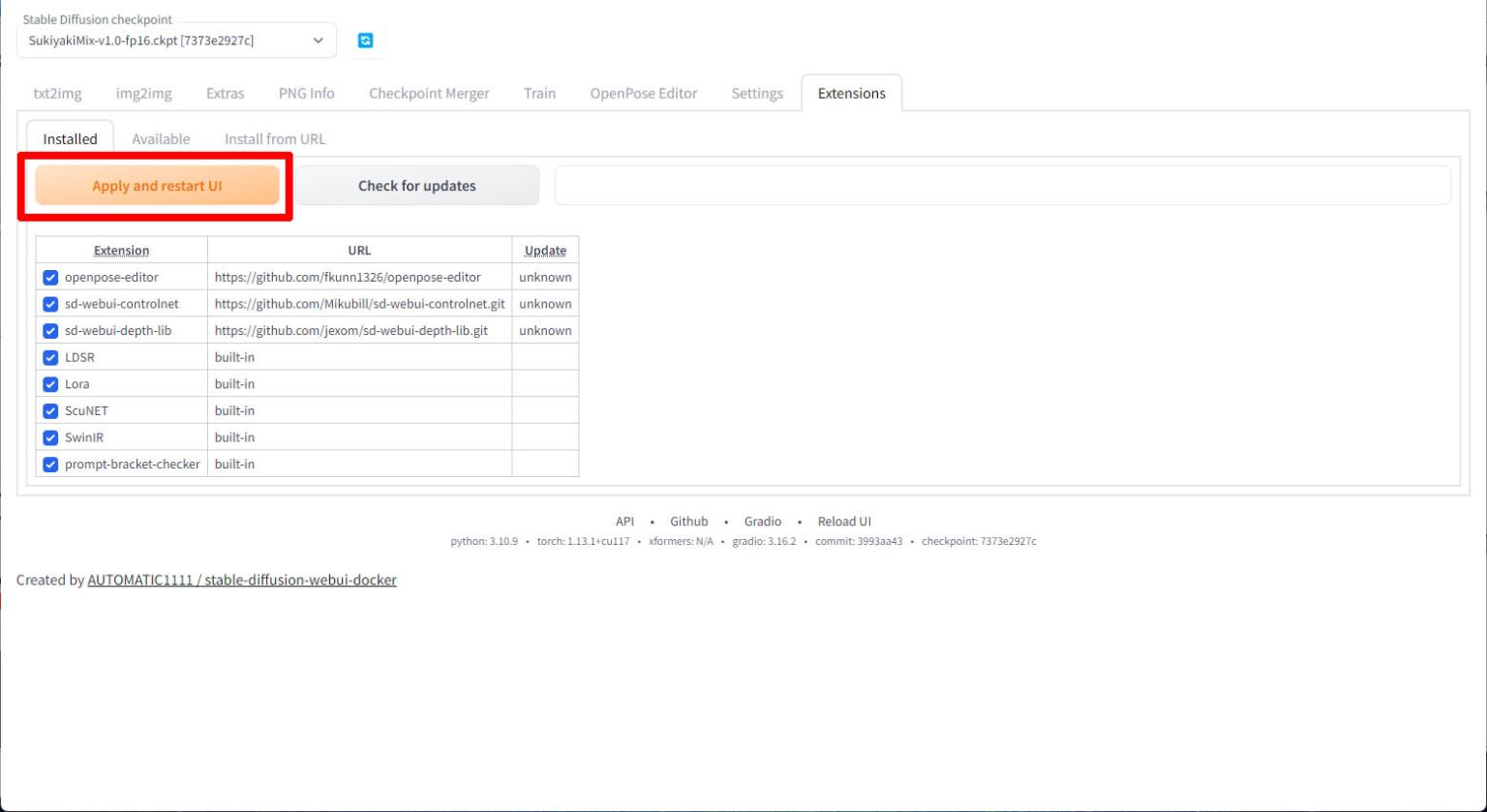 Depth map library and poserをインストールする方法 ｜ ControlNetで手のポーズを指定して生成する ...