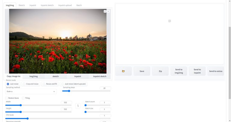 Stable Diffusionでimg2imgを使って画像を生成する方法 | Murasan Lab