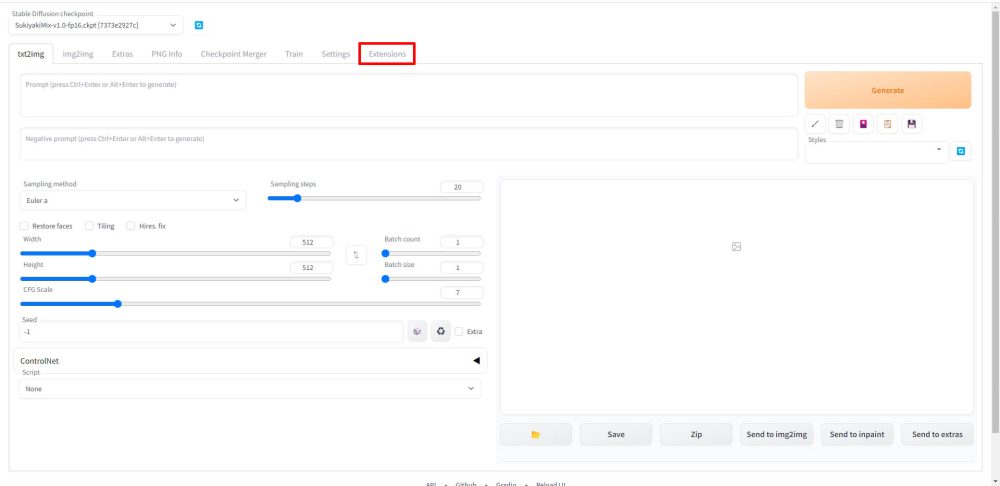 Openpose Editorのデータを元にControlNetで構図やキャラのポーズを指定する方法 | Murasan Lab