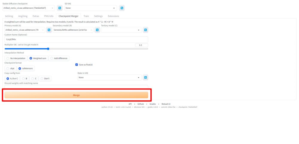 Stable Diffusion用のマージモデルを作成する方法 ｜ AUTOMATIC1111 Checkpoint Mergerの使い方 ...