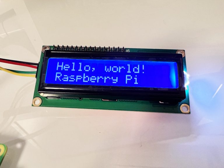Raspberry Piで1602 LCDディスプレイに文字列を表示する方法 | Murasan Lab