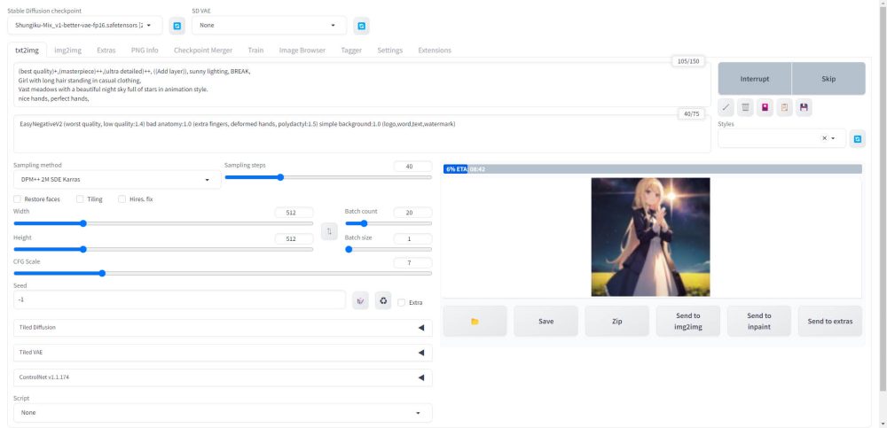 Stable Diffusionでflat LoRAを使って書き込み量を増やす方法 | Murasan Lab