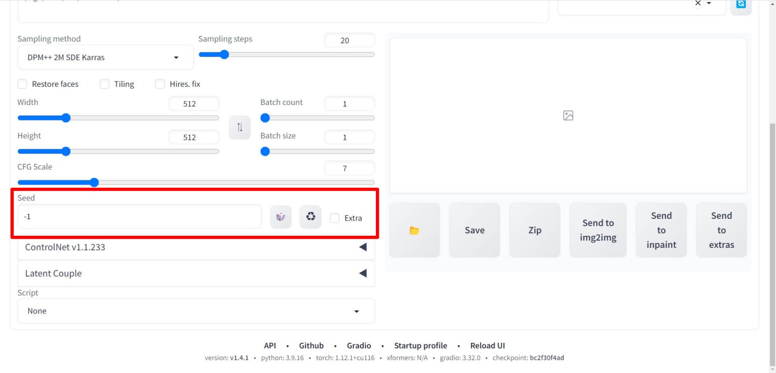 Stable Diffusion WebUIでSeed値を固定して同じ画像を生成する方法 | Murasan Lab